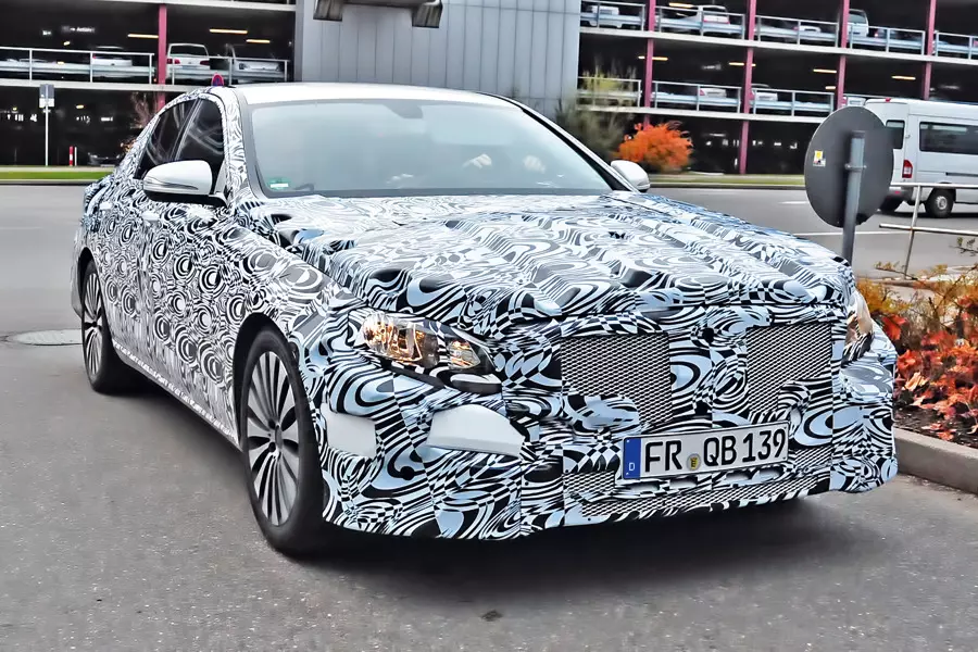 Mercedes E-Class 2016, spy