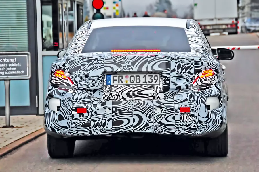 Mercedes klasse E 2016 spy