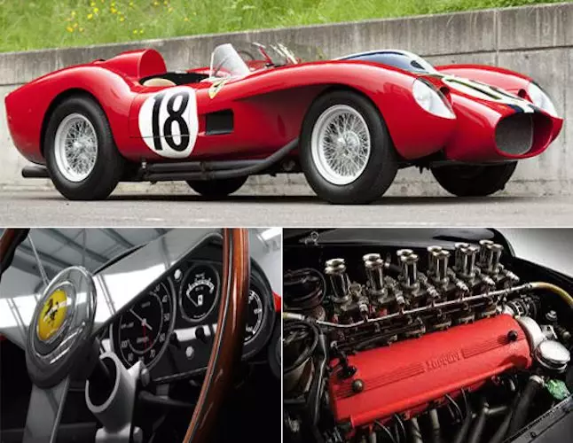 Ọdun 1957 Ferrari 250 testa rossa aslhj 1