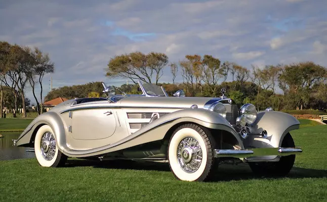 1937 年梅賽德斯-奔馳 540k 特殊跑車，辛德芬根 4