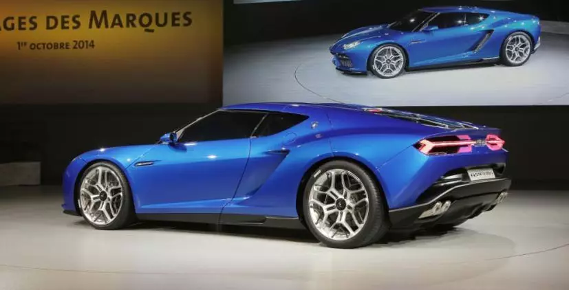 LAmborghini Asterion, likuran