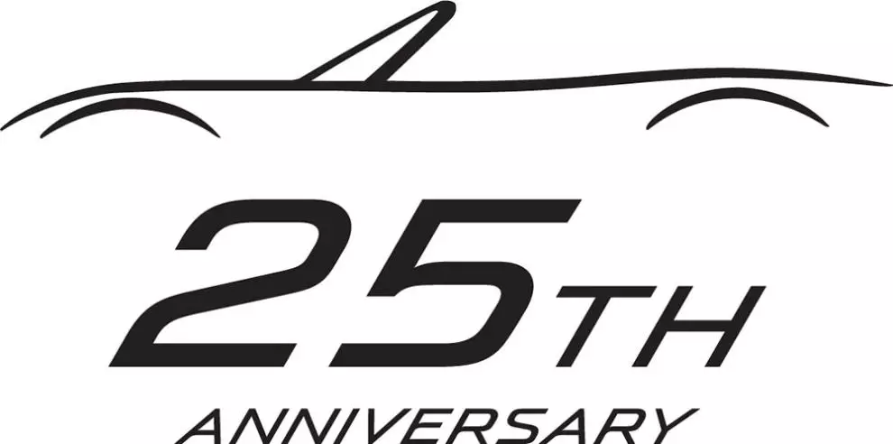 mazda mx 5 25th logo 2