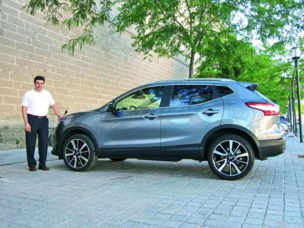 Pedro Guillamón testa o Nissan Qashqai