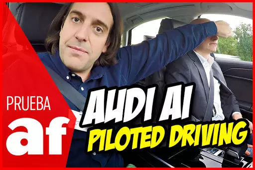 Mēs pārbaudījām Audi A8, pasaulē pirmās automašīnas, kas spēj braukt vienatnē, AI Piloted Driving sistēmu.