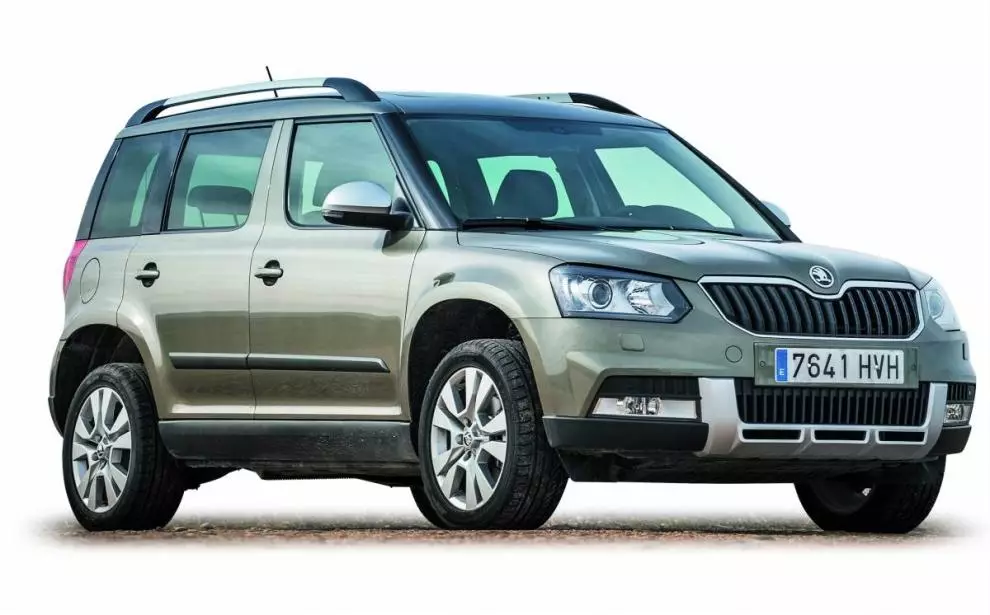 Skoda Yeti, vaizdas iš priekio