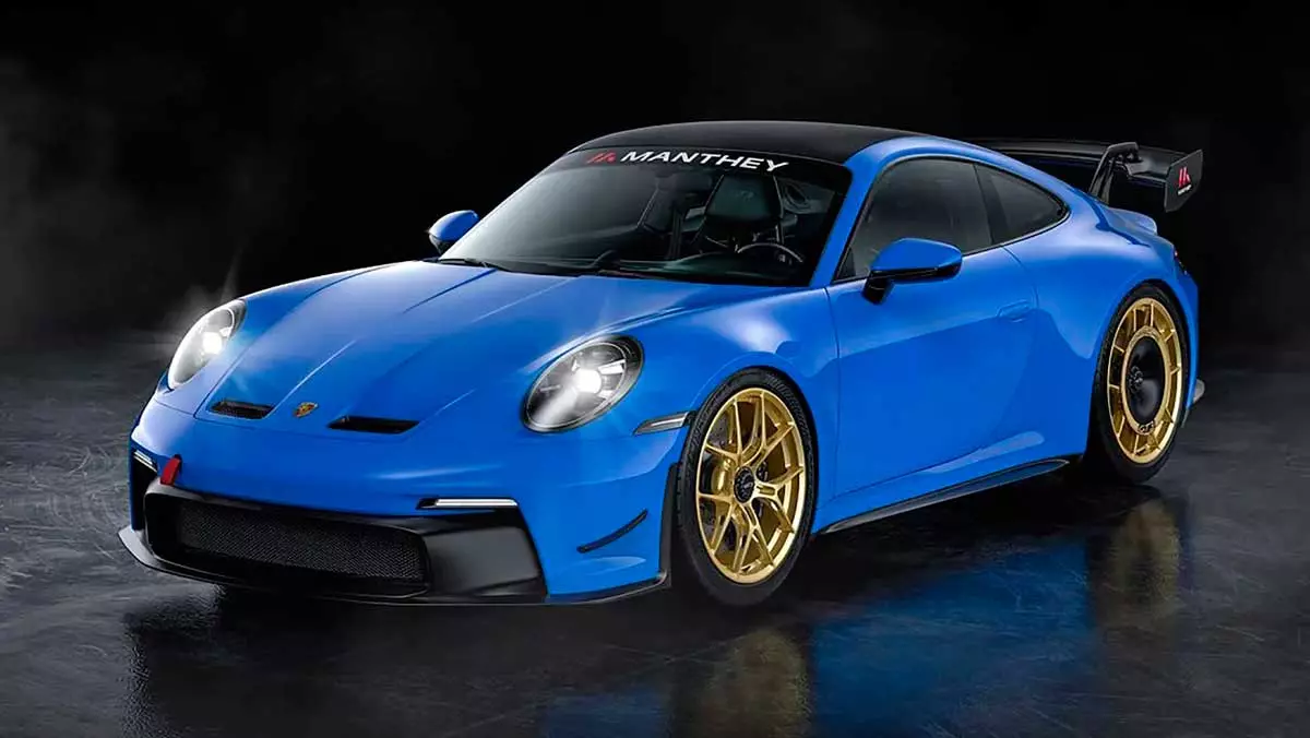 Nowe Porsche 911 GT3 otrzymuje ulepszenia od Manthey-Racing