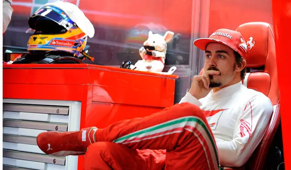 fernando Alonso Ferrari ប្រទេសអាល្លឺម៉ង់