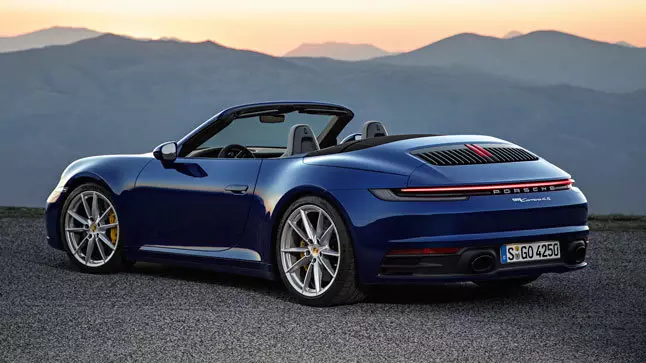 Porsche 911 kabriolet 2019