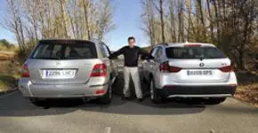 Mercedes GLK 220 CDI vs BMW x1