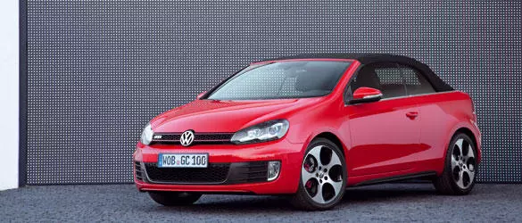 Golf GTI Cabrio trekvart foran