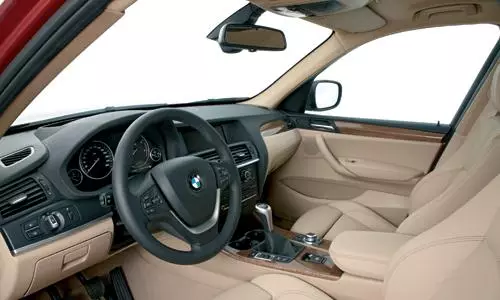 BMW X3 ичинде