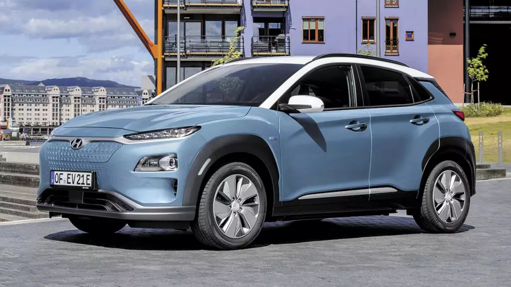 hyundai kona электрычны