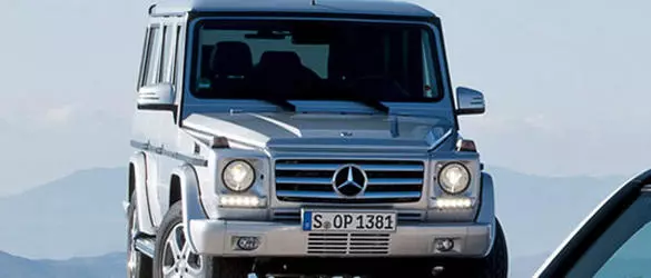 Mercedes G-Class 2012: Mặt trước