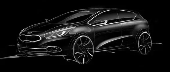 Kia Pro Cee´d: Sketch