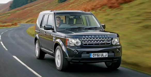 Ĉi tio estas la Land Rover-gamo de 2012