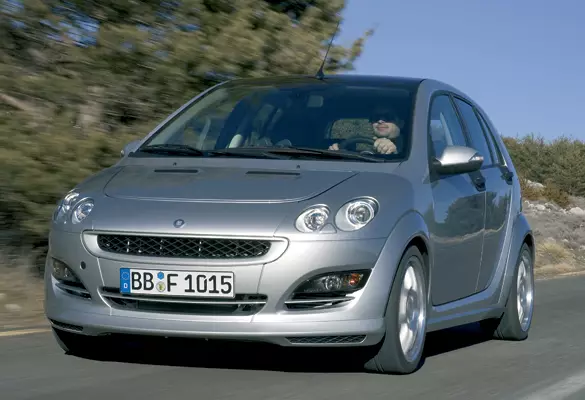 smart forfour 2005 брабус