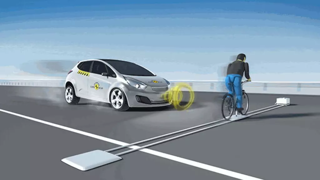 thumbnail euro ncap utente vulnerabile strada AEB ciclista rivekids autofacil