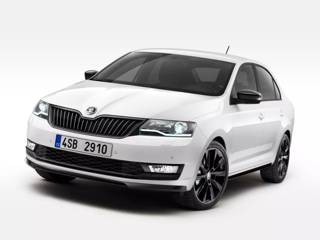 This is the restyling of the Skoda Rapid and Spaceback