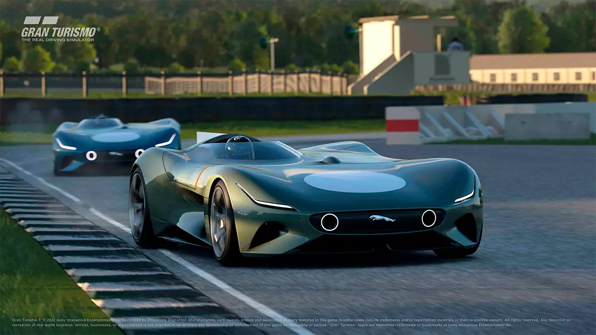 Jaguar Vision Gran Turismo Roadster: acesta este noul supercar virtual de peste 1.000 CV al mărcii britanice