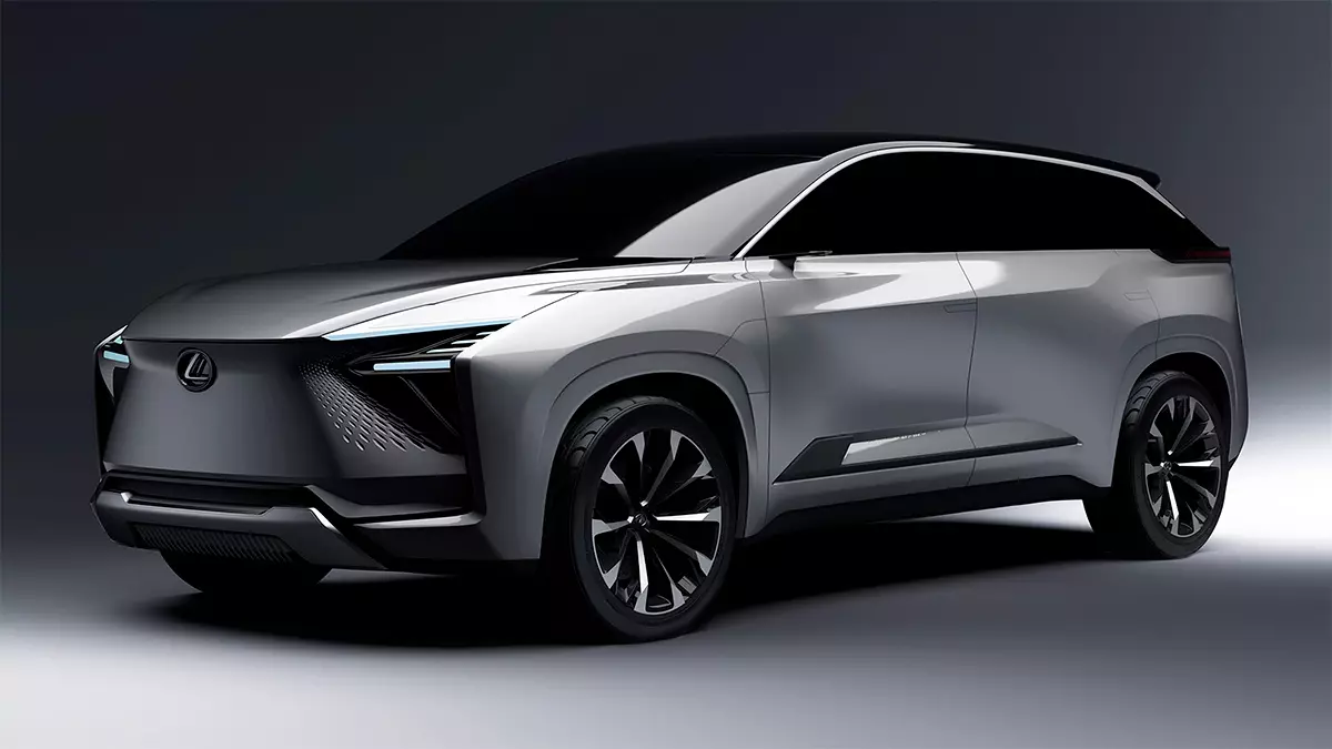 Lexus revela as primeiras imagens do futuro SUV elétrico da marca