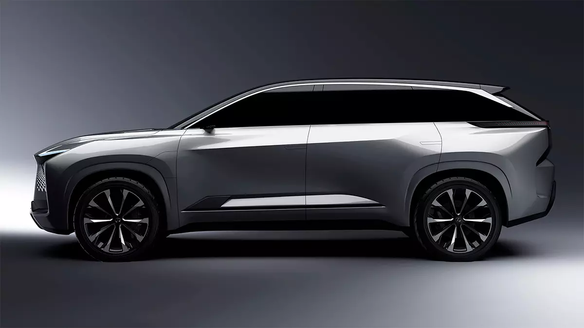 Lexus revela as primeiras imagens do futuro SUV elétrico da marca