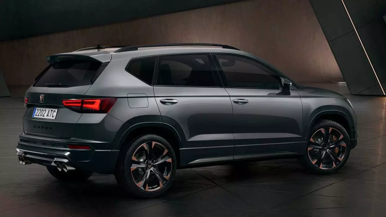 Cupra Ateca veido pakėlimas