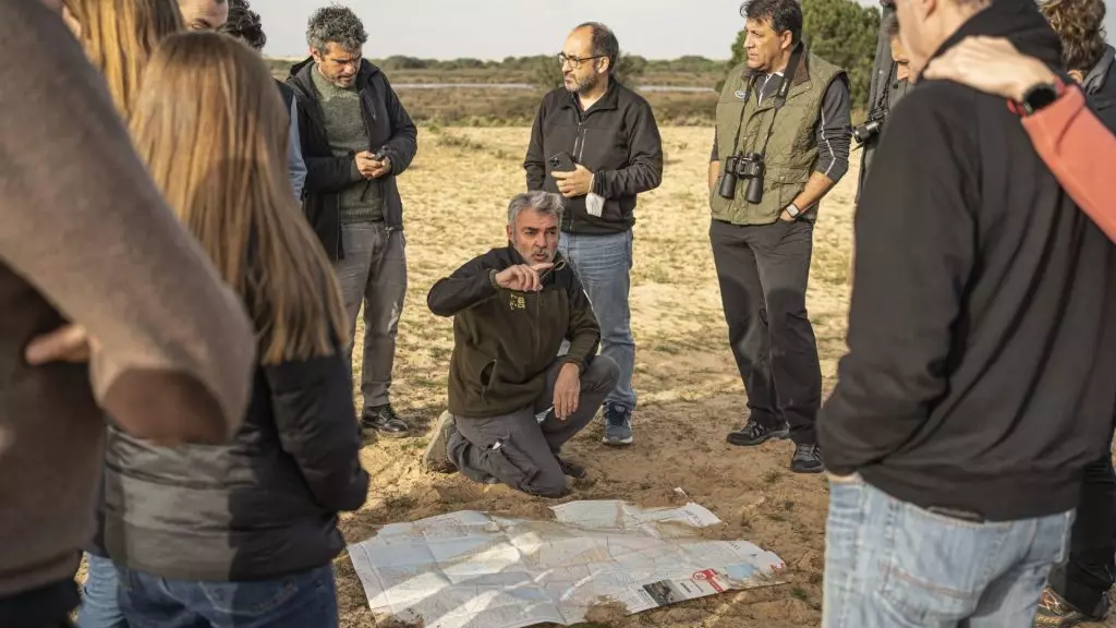 Το Land Rover Defender στην Doñana