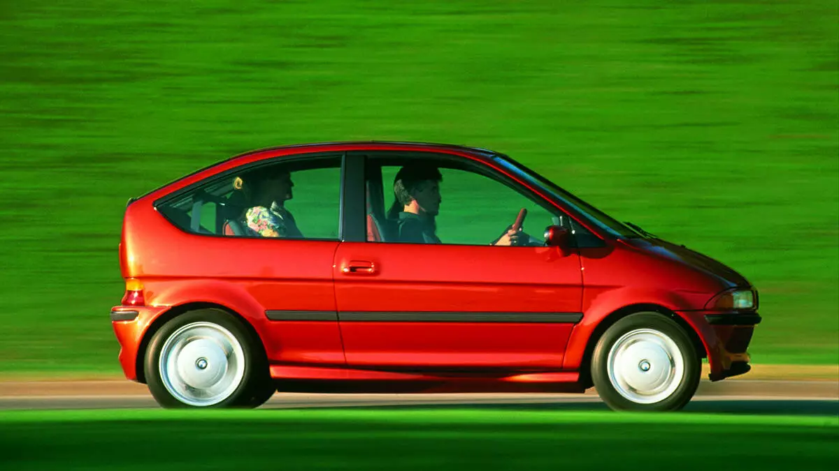 Mobil konsép lucu ieu, dipidangkeun dina 1991 Frankfurt Motor Show, tiasa dianggap prelude pikeun BMW i3 ayeuna.