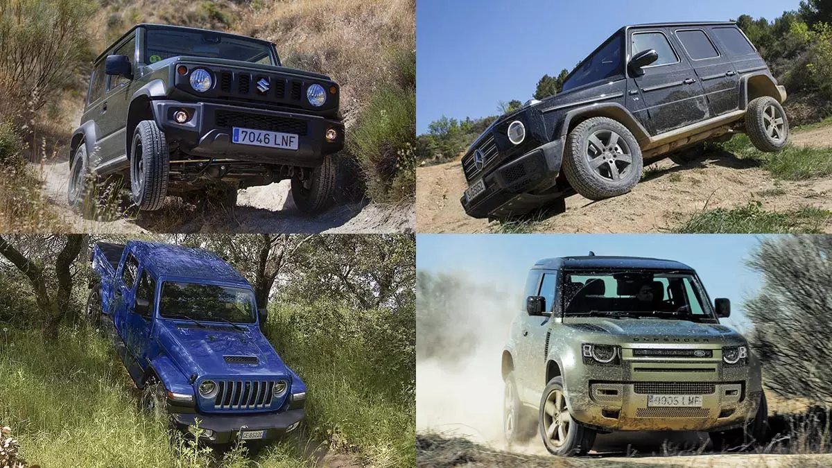 Os melhores off-roaders para o campo