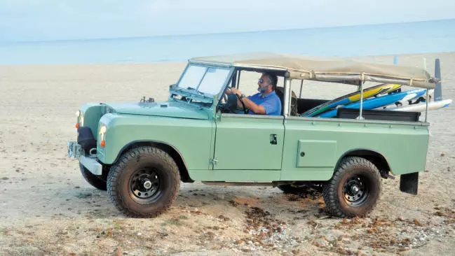 Land Rover Santana 109 Series II: ekstrem forberedelse