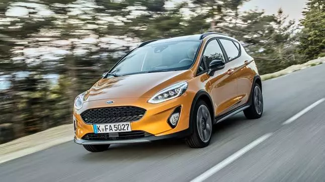 Ford Fiesta Active að framan