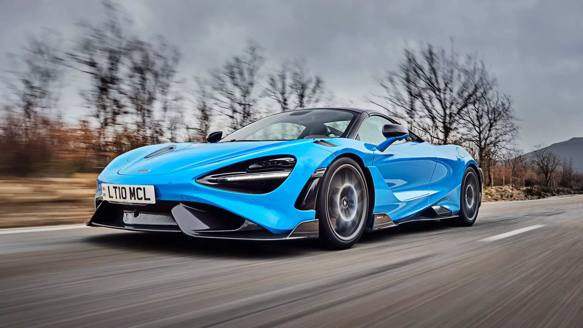 McLaren 765LT Spider piztiaren proba