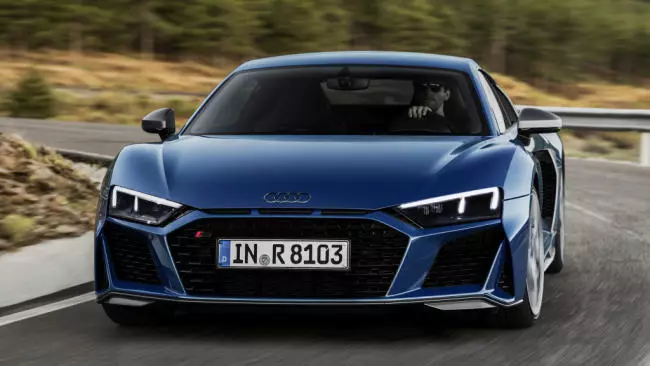 Eyi ni Audi R8 2019: paapaa yiyara