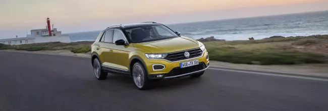 Wêneyên testa Volkswagen T-Roc