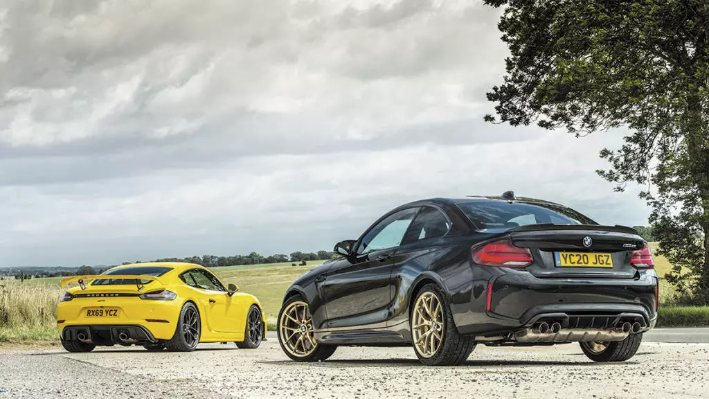 Porsche Cayman GT4 kumpara sa BMW M2 CS