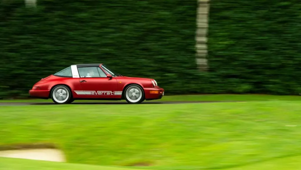 everrati porsche 964 elektrikli 10