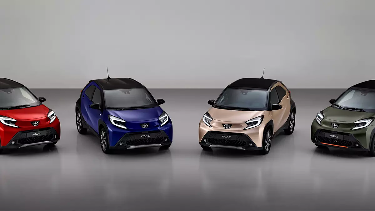 Ny Toyota Aygo X Cross 2022: rekkevidde og priser for det spanske markedet