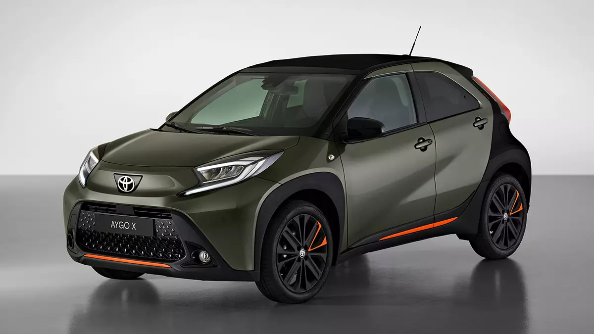 Toyota Aygo X Cross 2022 berria: SUV bihurtutako mikro-hiriko bat