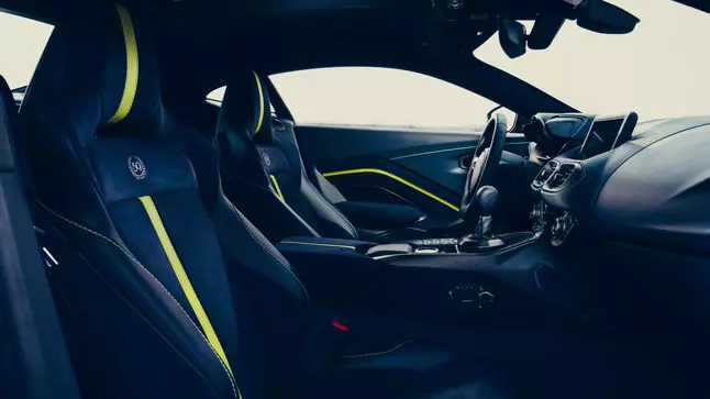 Aston Martin Vantage AMR interior