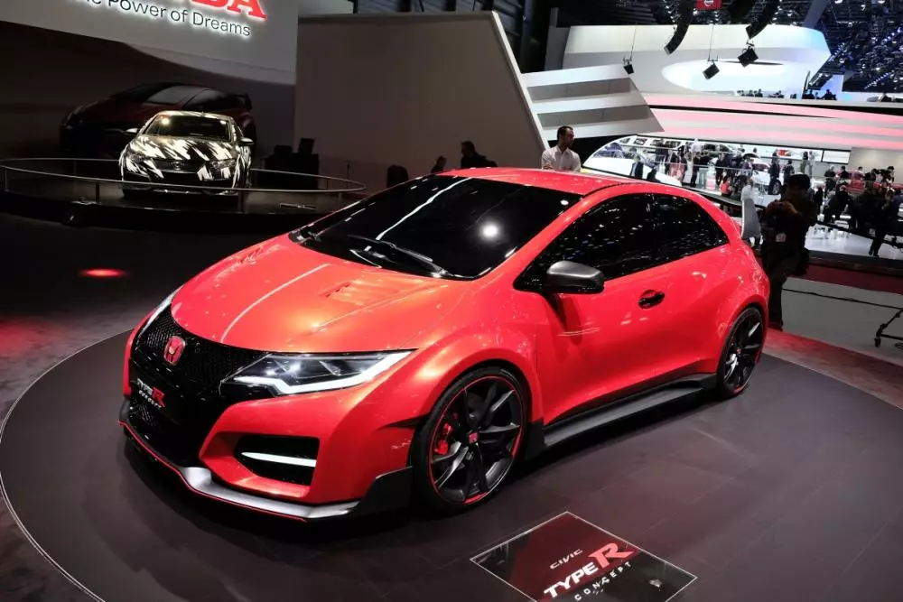 Honda Civic Type R тұжырымдамасы: дерлік түпкілікті нұсқасы