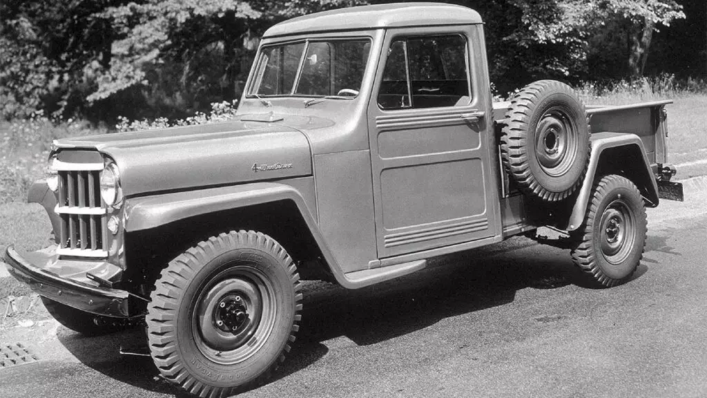 1947 Kamyona Jeep ya Willy