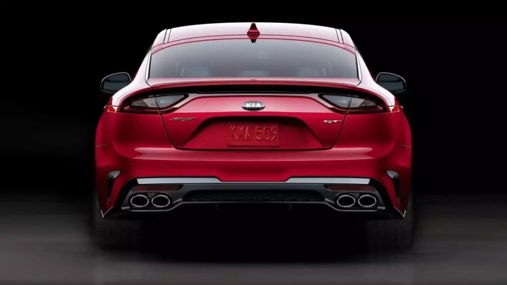 ខាងក្រោយ Kia Stinger