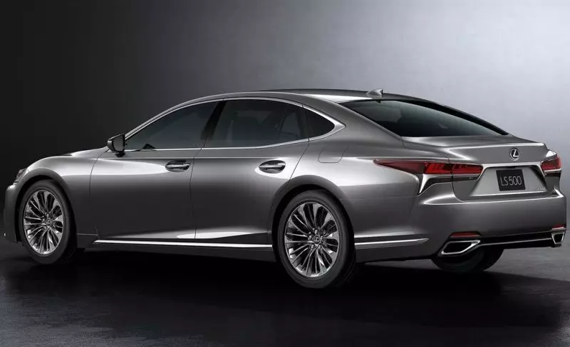 နောက် Lexus LS 2017