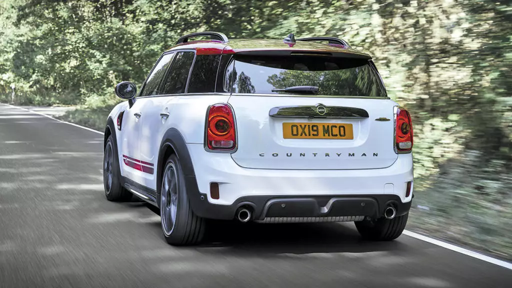 MINI Countryman JCW арын гүйлт