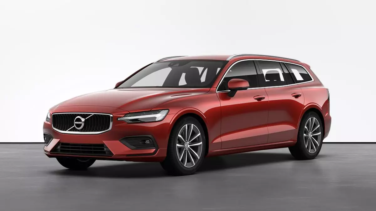 Volvo V60 2021: en dieselfamilie med 211 hk, ECO-merke og meget utstyrt, for 34.300 euro!