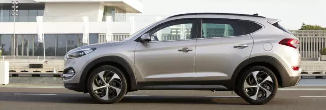 Hyundai Tucson, akọkọ igbeyewo