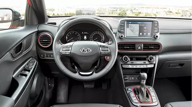 interior hyundai kona