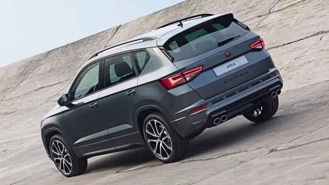 Cupra Ateca e pasme