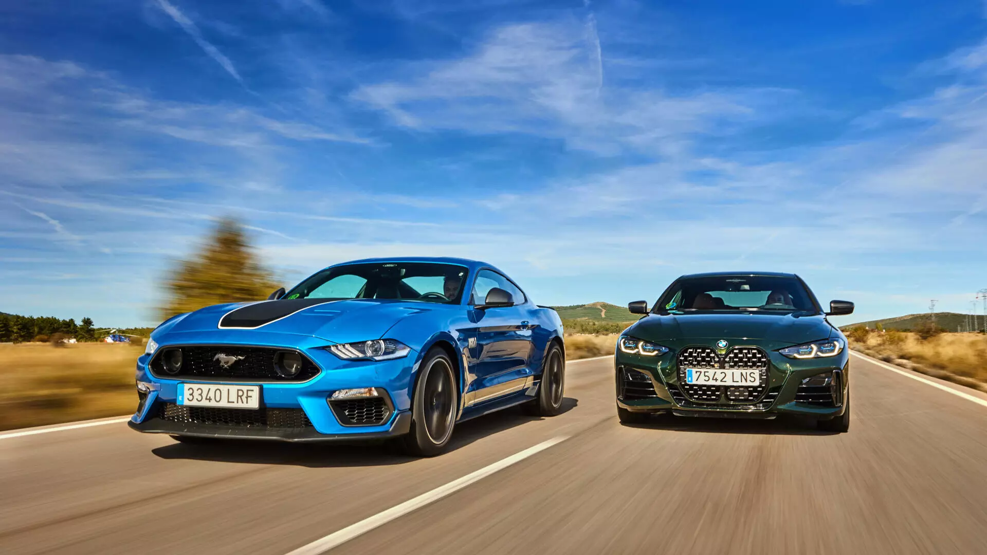 Ford Mustang Mach 1 vs. BMW M440i: два спротивни света