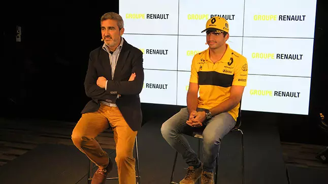 Carlos Sainz, hamwe numutima mwiza mbere ya Espagne Grand Prix